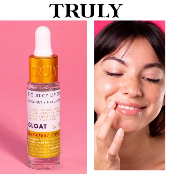 TRULY | Makeup | Truly Beauty Gloat Big Juicy Lip Oil | Poshmark